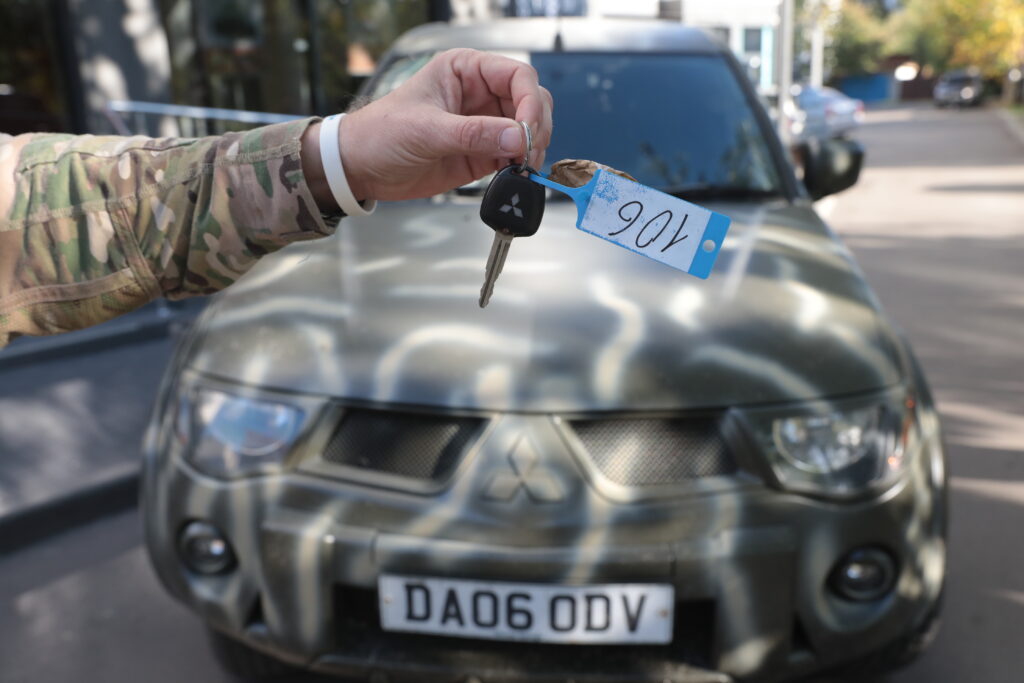 Перша автівка, завдяки споживачам газу, відправилась на передову - Малин - MALYN.MEDIA