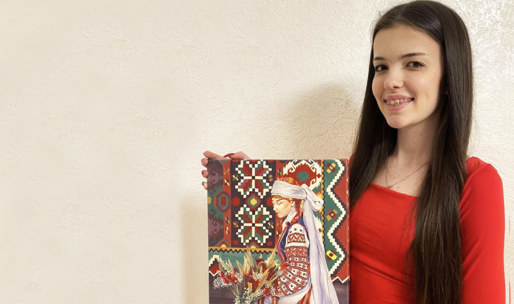16-річна художниця з Малина перемогла на обласному конкурсі - Малин - MALYN.MEDIA